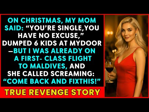 On Christmas, Mom Said “No Real Life” and Forced Me With 6 Kids—So I Flew First-Class to Maldives