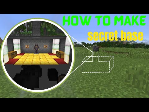 How to make best secret base in Minecraft #minecraft - YouTube