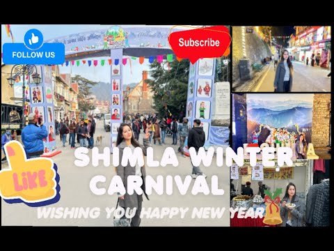 Pehli Baar Winter Carnival Shimla Mai | SHIMLA WINTER CARNIVAL 2023 ...