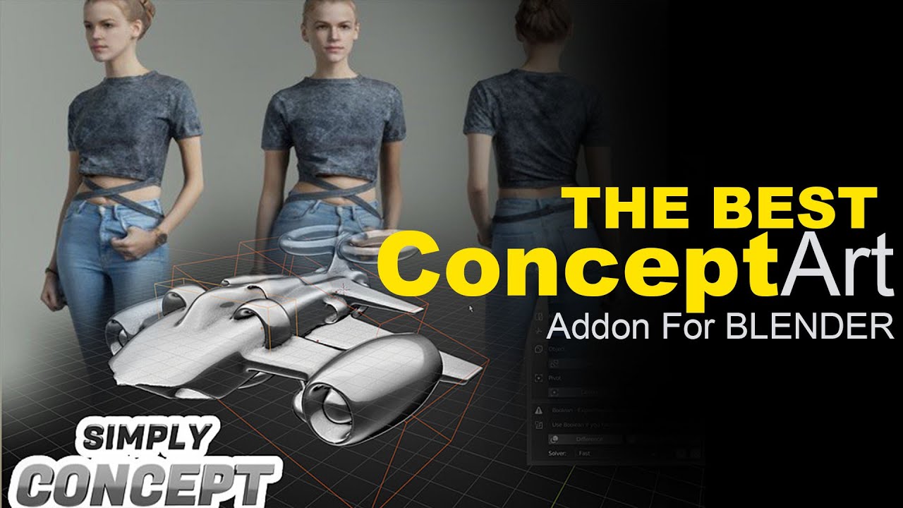 the best concepting tool for 3d artists that use blender simply concept ...