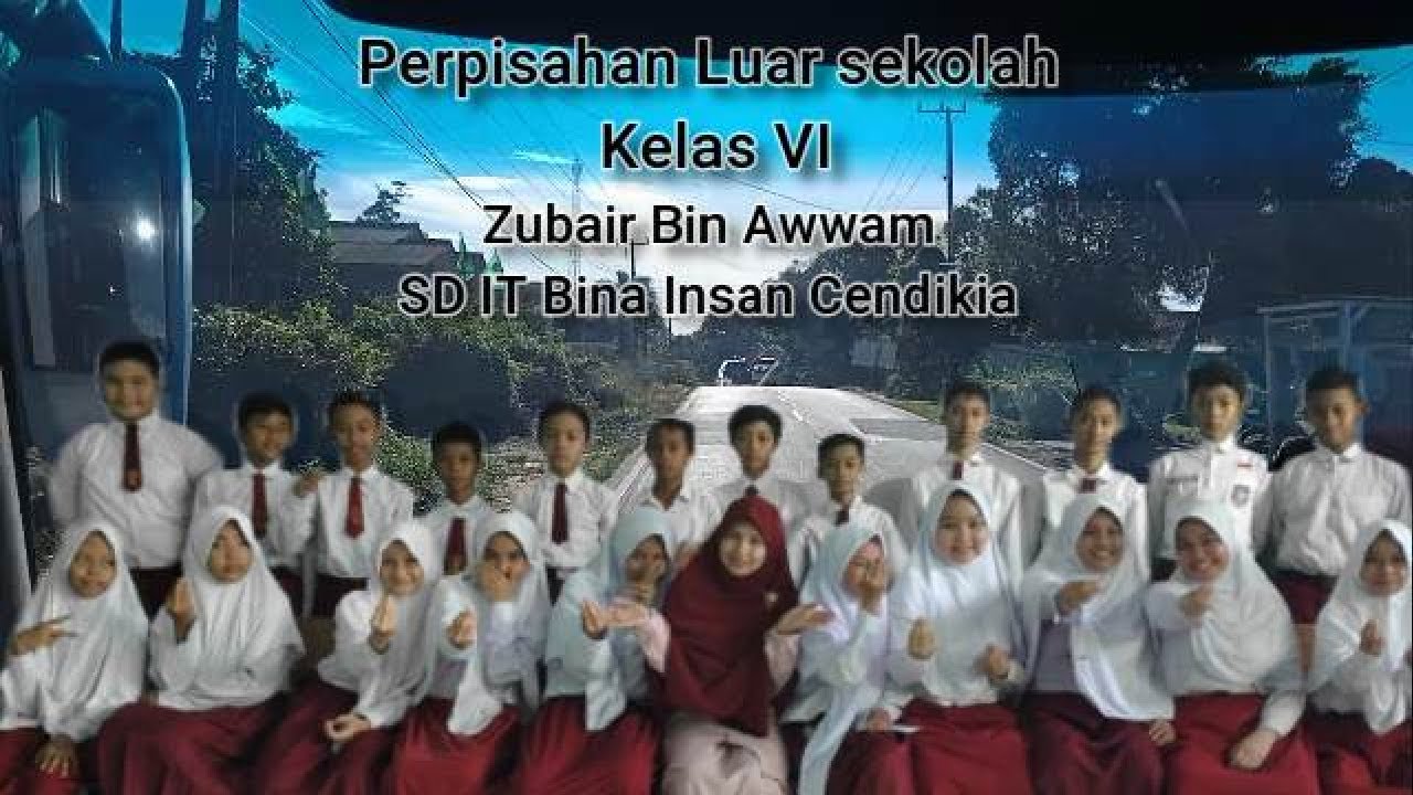 Keseruan Perpisahan Luar Sekolah kelas zubair bin Awwam SDIT BIC - YouTube
