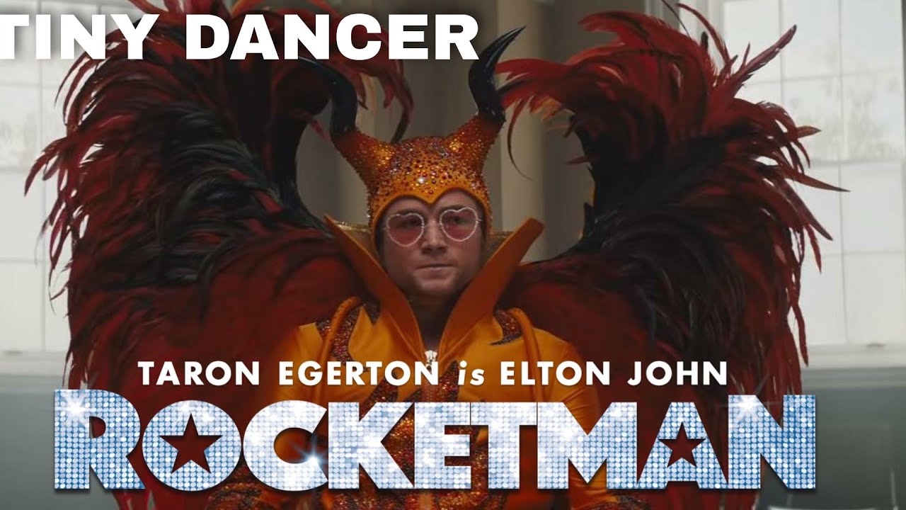 Rocketman Montage | Tiny Dancer | Taron Egerton - YouTube