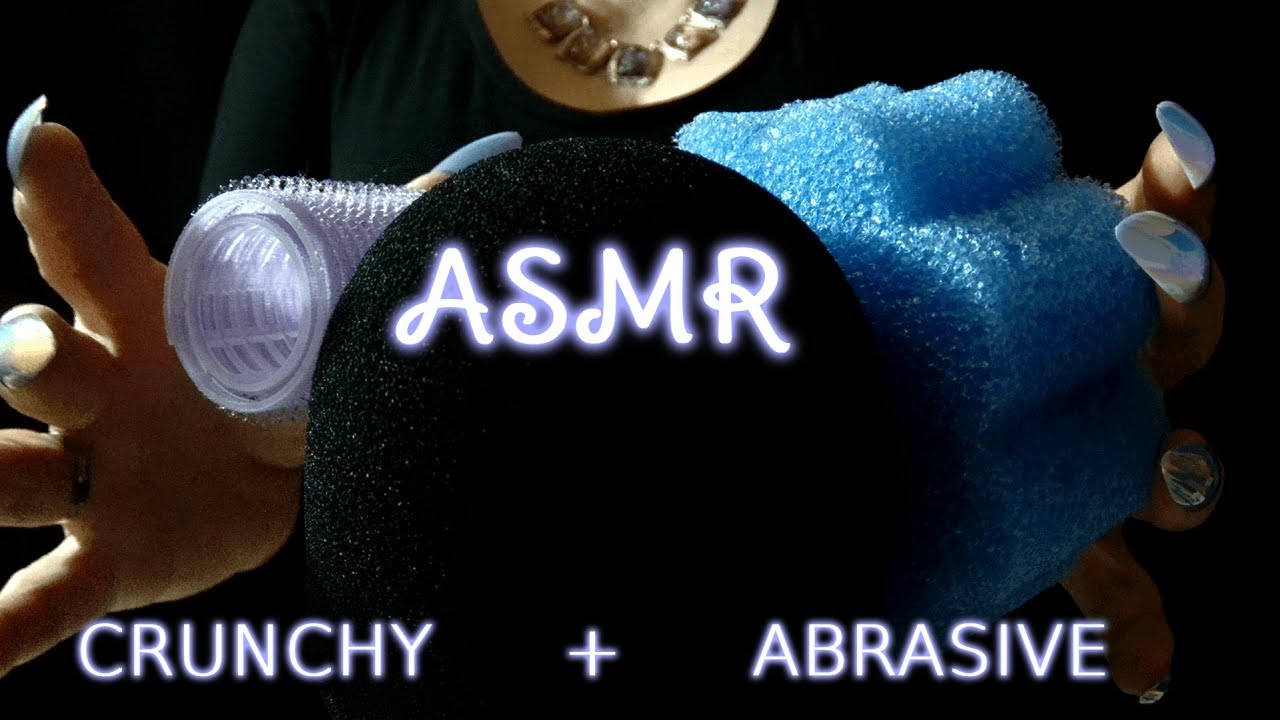 Calm ASMR | Super Crunchy & Abrasive Mix | Rough File, Velcro Roller ...