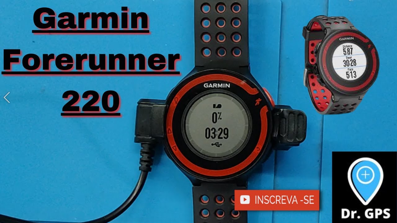 Garmin Forerunner 220 (Análise/Manutenção) - YouTube