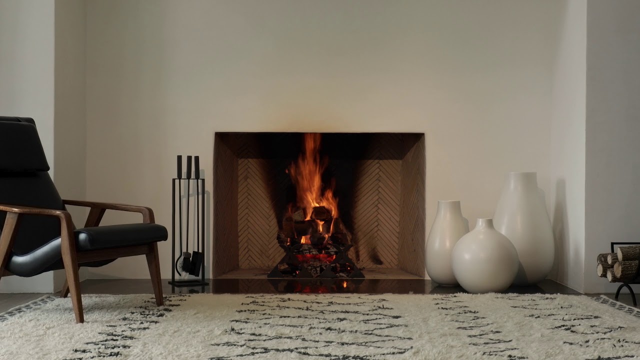 Minimal Fireplace - YouTube