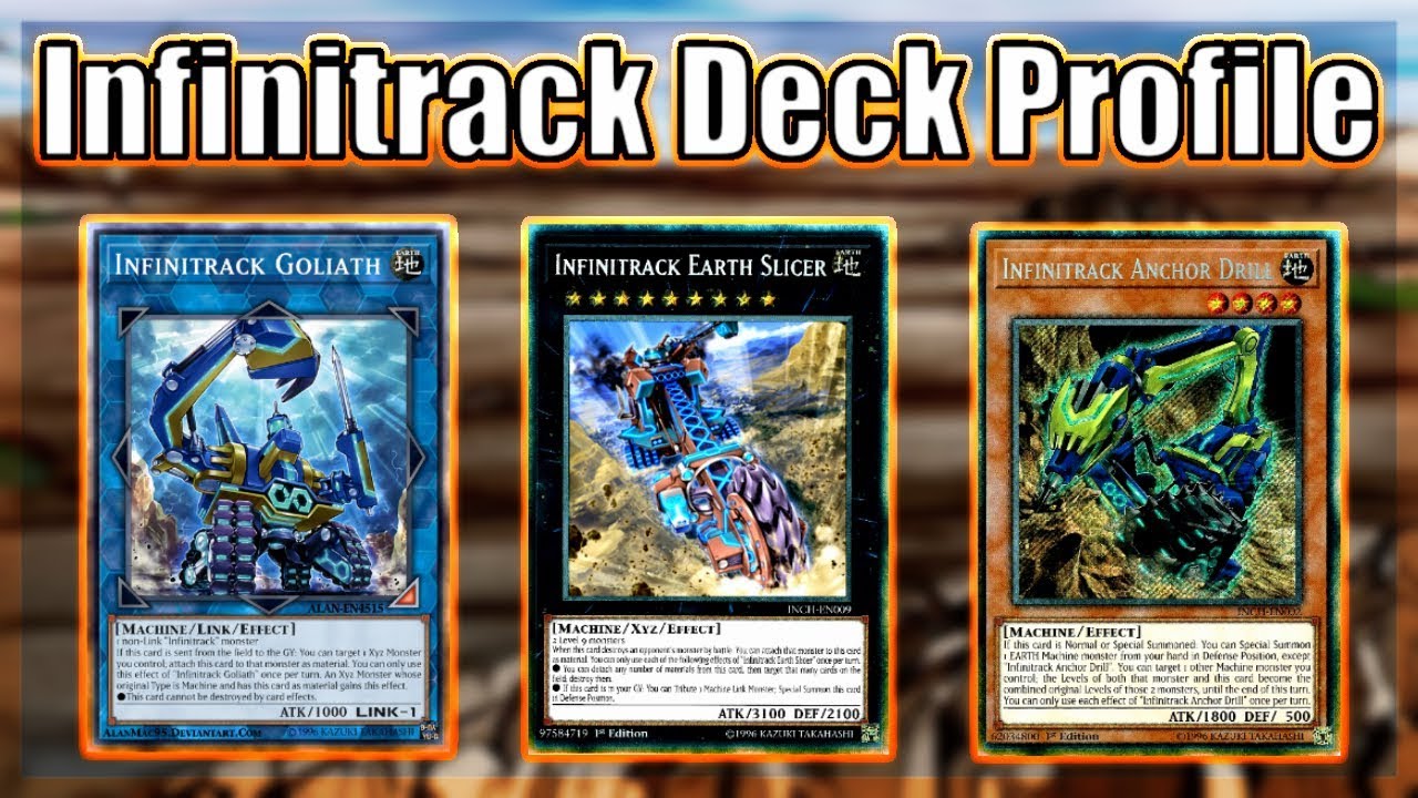 Yu-Gi-Oh! Infinitrack Deck Profile April 2019 - YouTube
