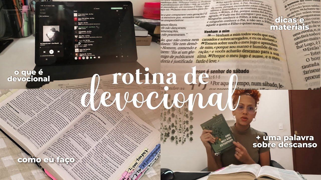 DEVOCIONAL | o que é, o que usar e como fazer o seu devocional 🙏🏻 ...