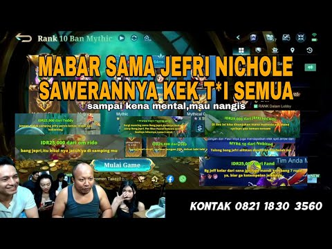 PASCOL MABAR SAMA JEFRI NICHOLE.FULL HUJATAN😂