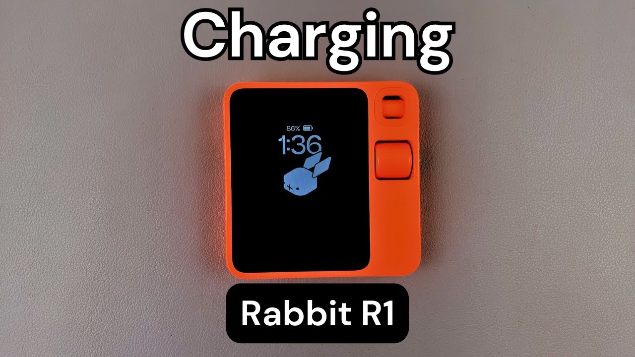 How To Charge Rabbit R1 - YouTube