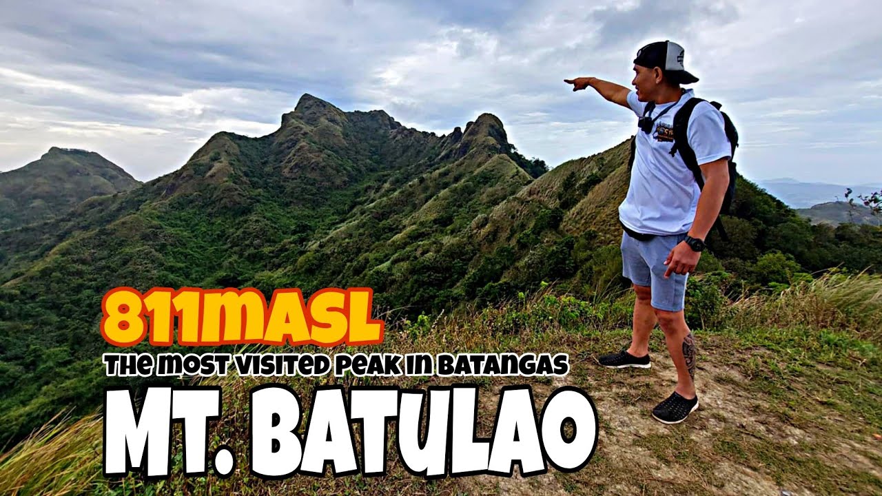The most visited mountain peak in Batangas Mt.Batulao || Manlalakbay ...