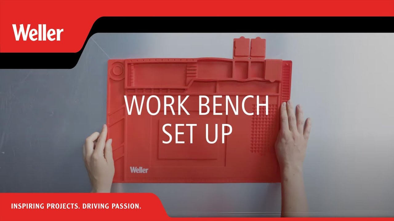 Set up a soldering work bench for DIY with Weller - YouTube