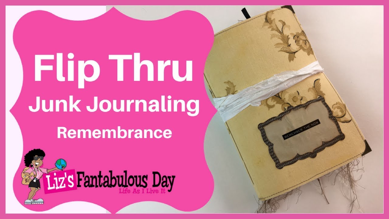 Vintage Junk Journal, Inspirational Junk Journal Flip Through ...