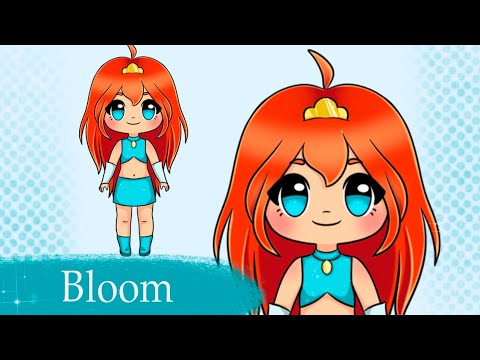 How to Draw Bloom from Winx Club ✨ | Easy Drawing Tutorial