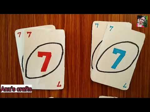 How to make UNO cards - YouTube