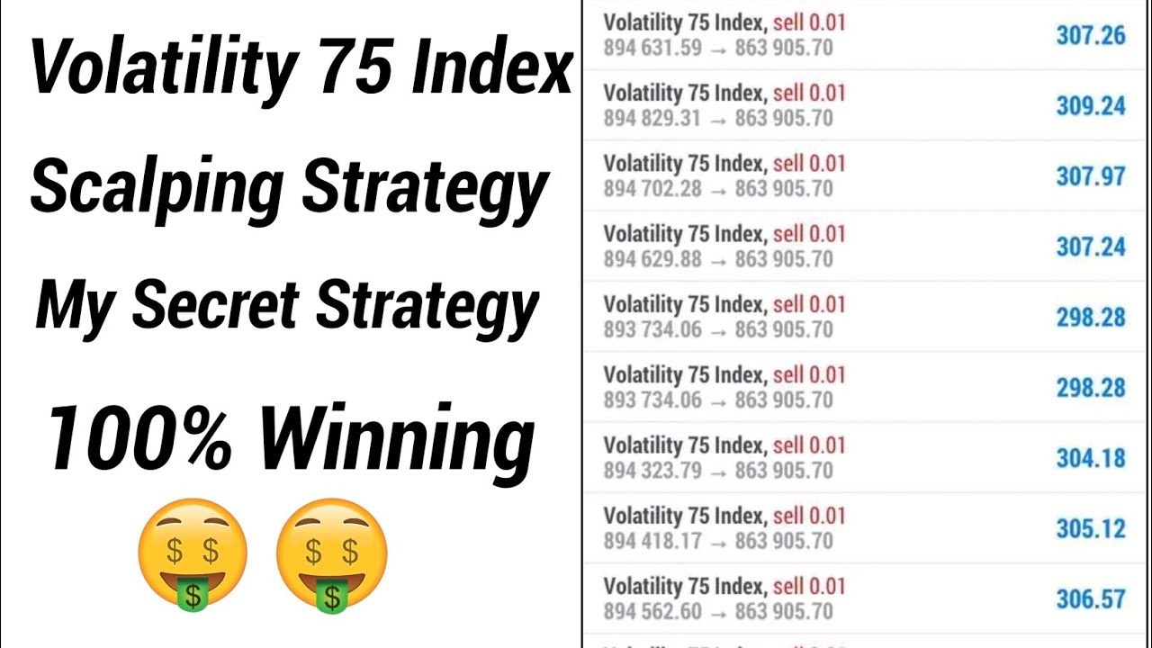 Best Volatility 75 Index Scalping Strategy VIX 75 Scalping Strategy 99. ...