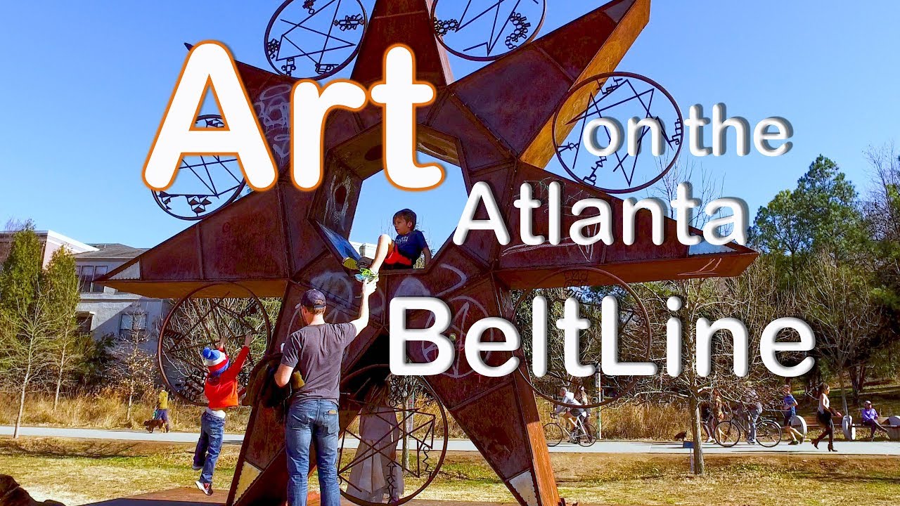 Art on the Atlanta BeltLine - YouTube
