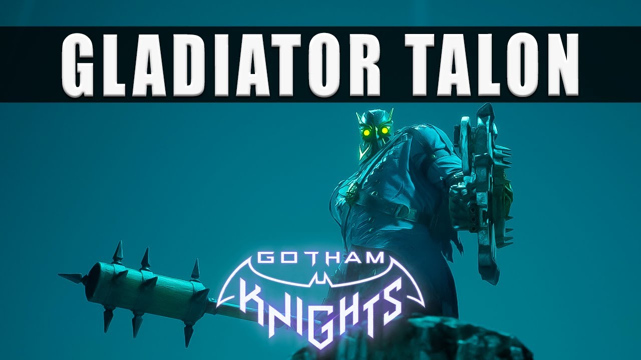 Gotham Knights Defeat the Gladiator Talon (Hard Difficulty) - YouTube