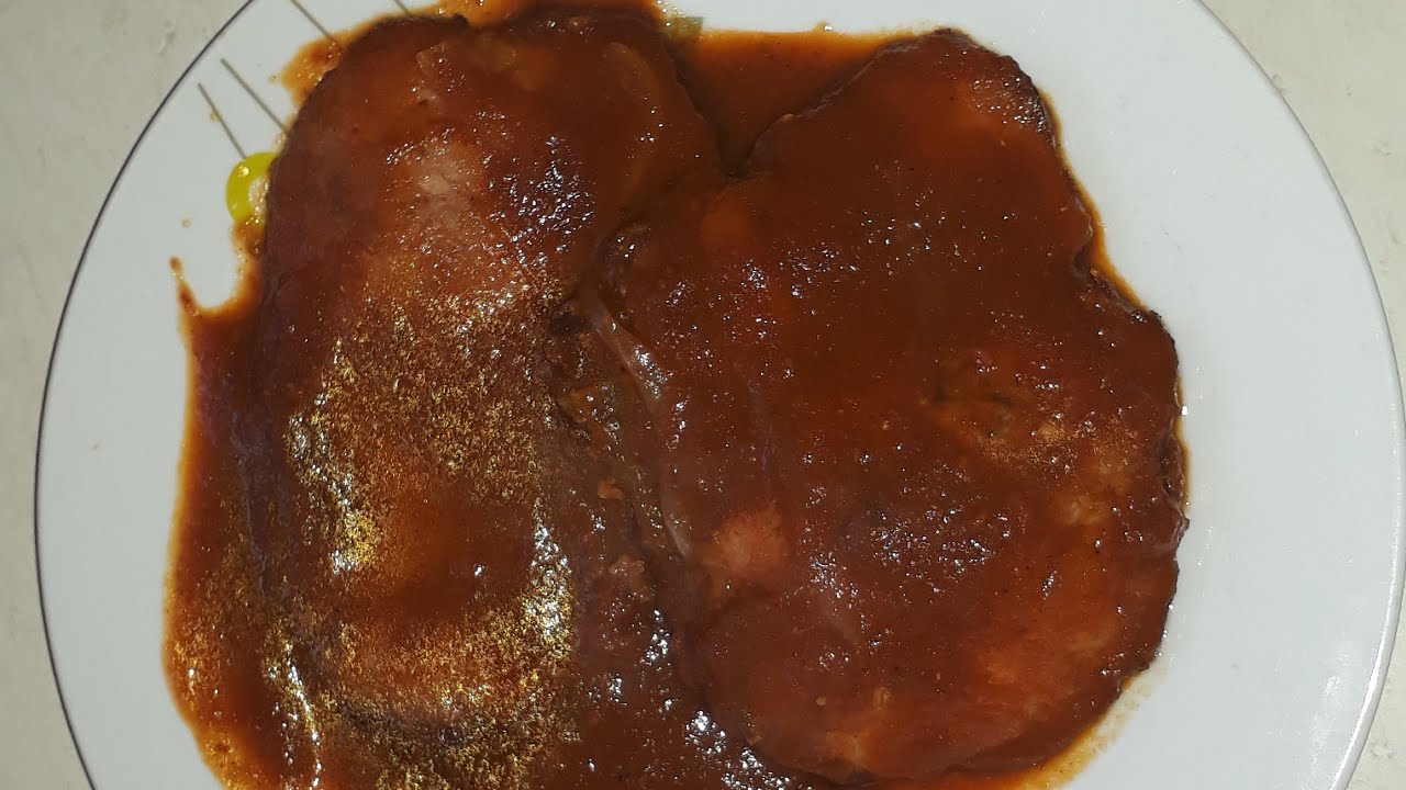 Chuletas ahumadas en chipotle. - YouTube