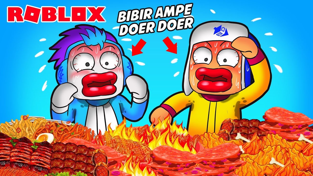 MUKANG 100 JENIS MAKAN TERPEDAS DI DUNIA ROBLOX!!! - YouTube