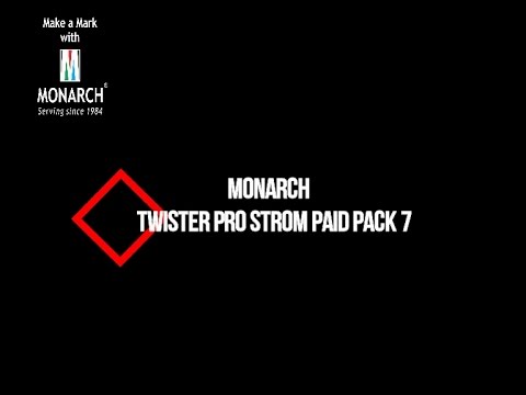Monarch Twister Pro strom paid pack 7 - YouTube