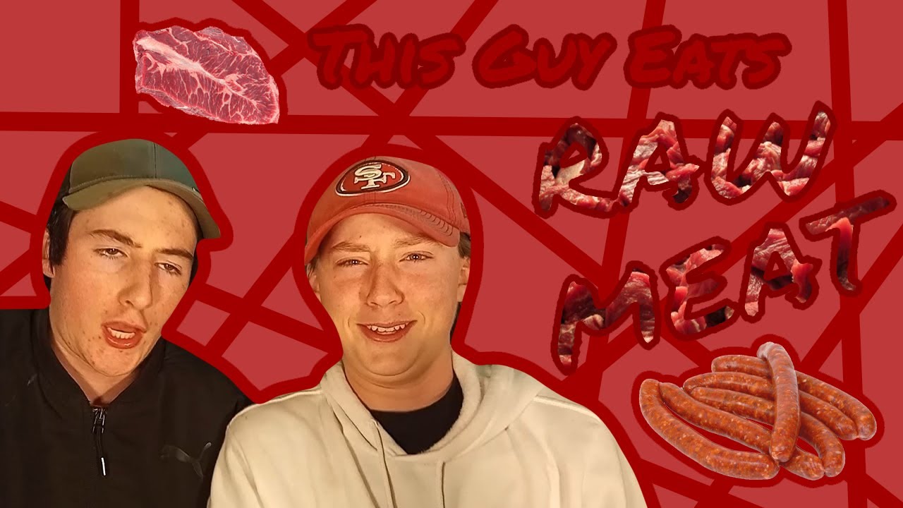 This Guy Eats Raw Meat - YouTube