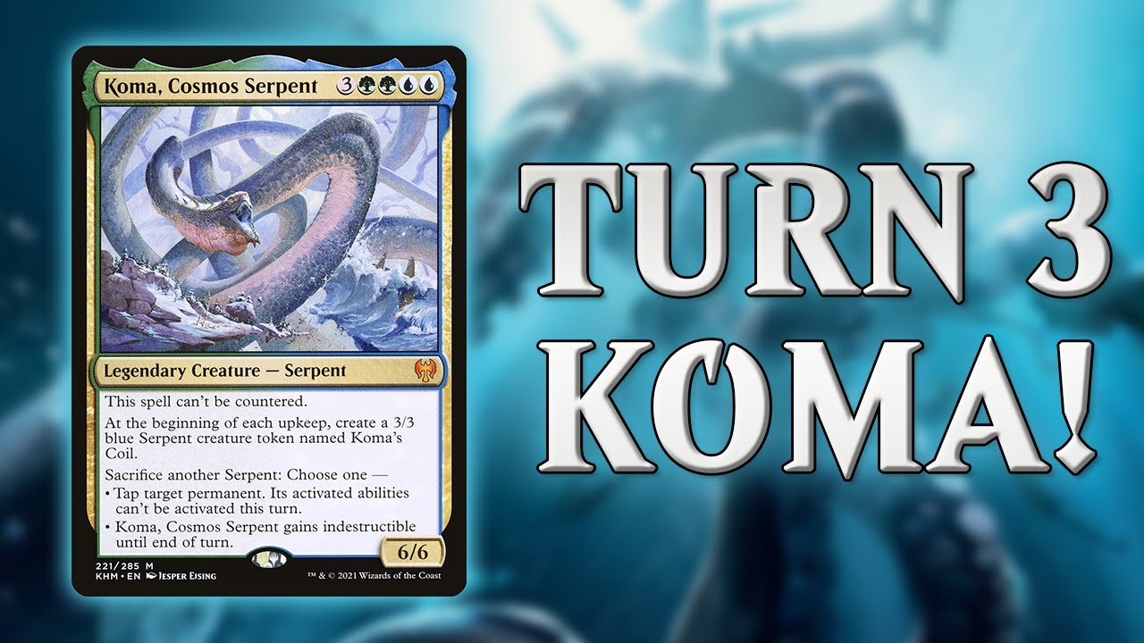Well that was fast... | Koma Cosmos Serpent | Magic: the Gathering ...