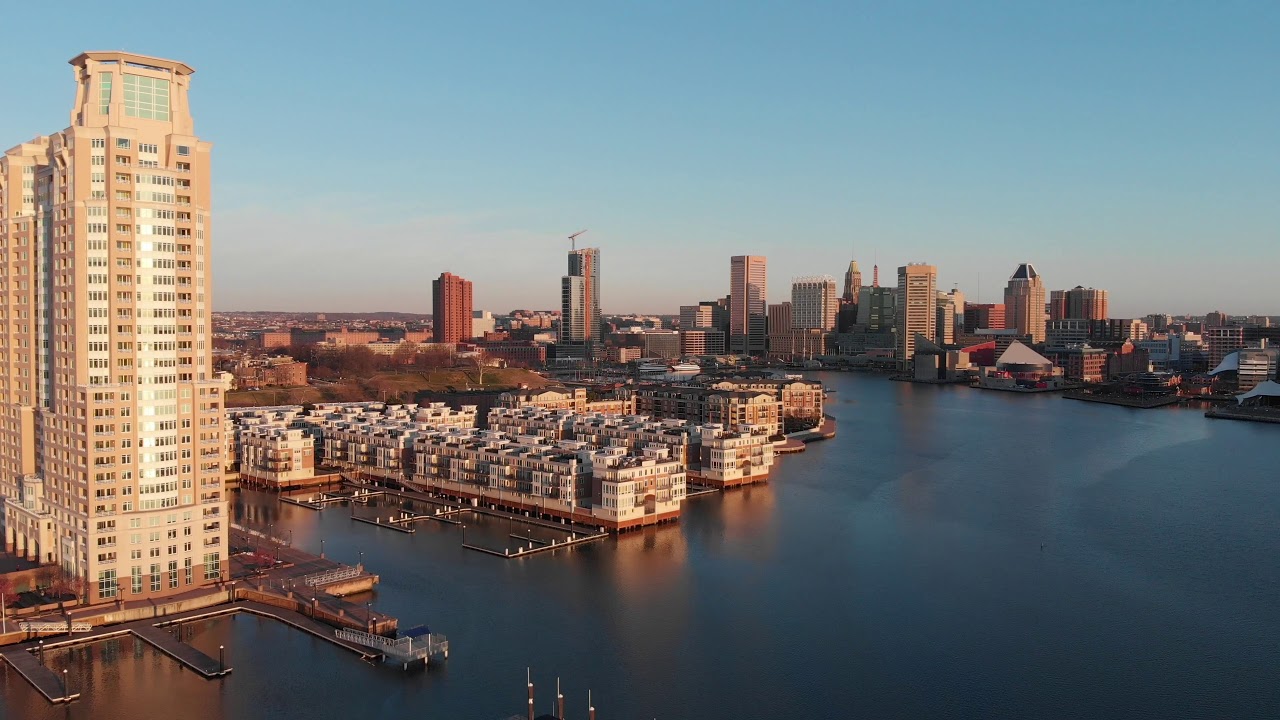 Top Gun - Baltimore 4K (DJI Mavic Air) - YouTube
