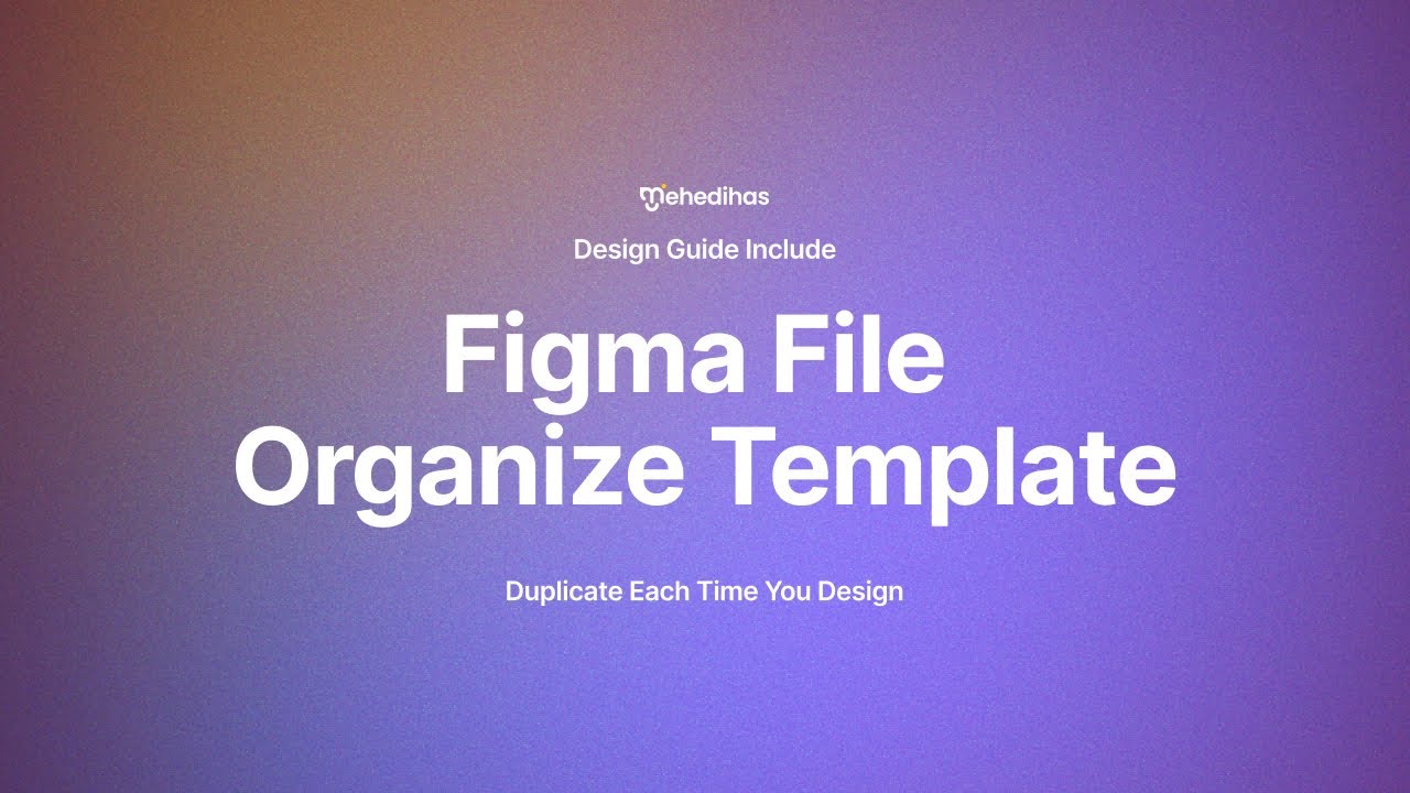 Figma Design System Library and Design File Organizer - YouTube