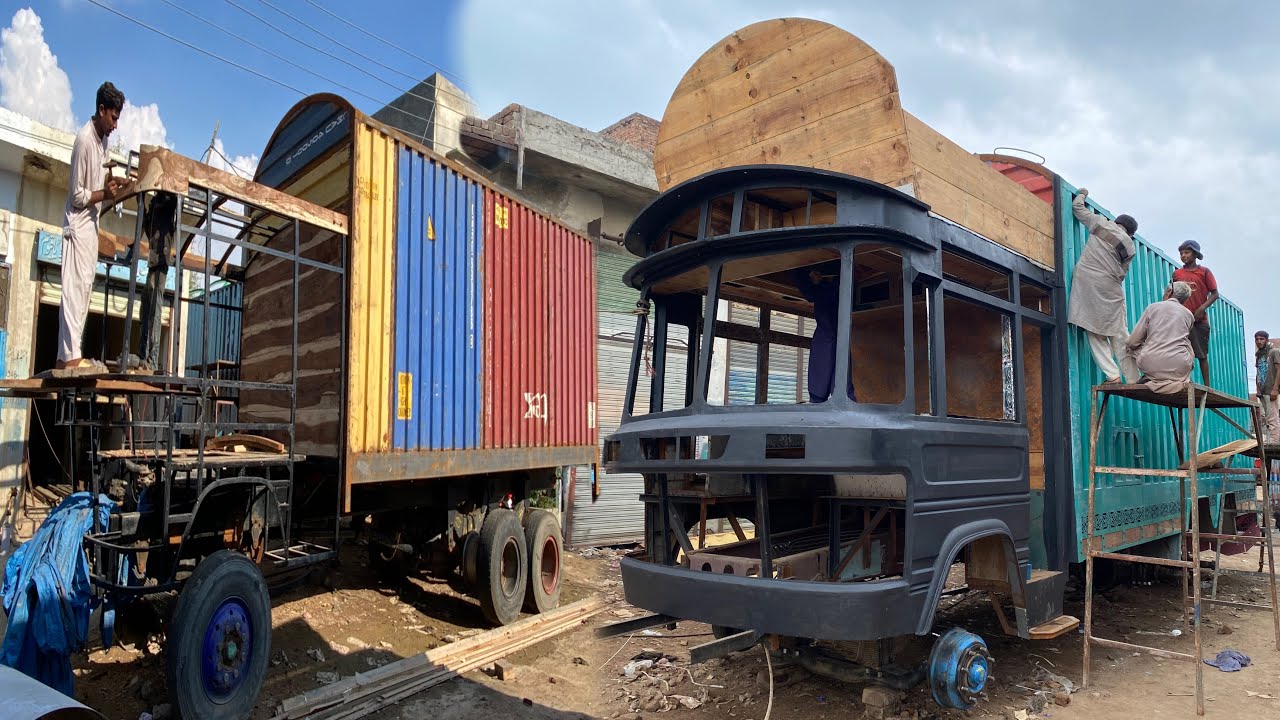 Ten Wheeler Truck Built By Hand Without Any Machine | Truck ...