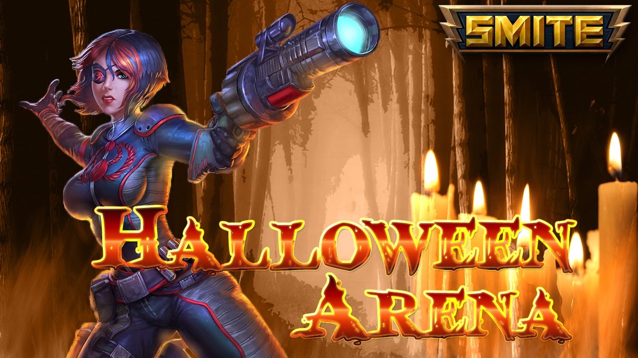 Scarlet Dangerfield Neith - Halloween Arena - Smite - YouTube