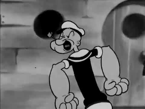 Popeye the Sailor (1933) | First Popeye Cartoon Ever!⚓💪| Classic Animation in HD #popeye