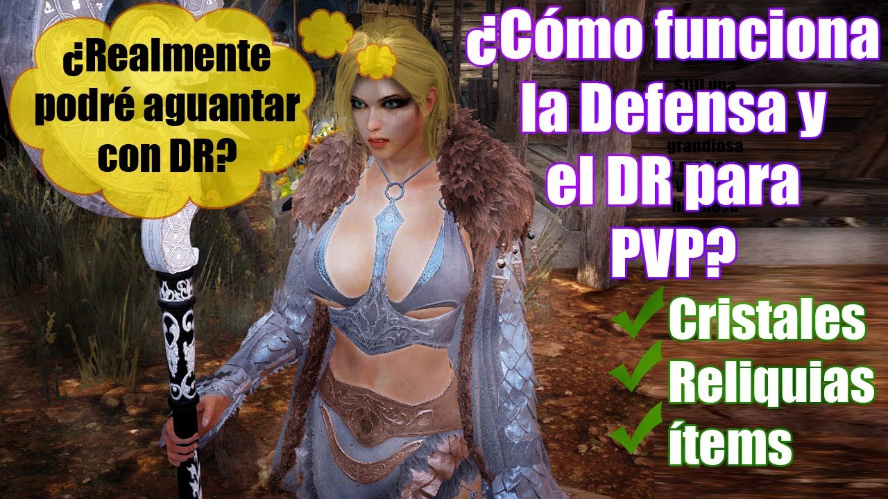 Black Desert: Cómo aguantar y resistir más. Build defesiva de DP DR damage reduction. - YouTube