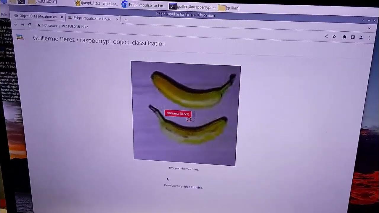Object Classification Using Edge Impulse on Raspberry Pi - YouTube