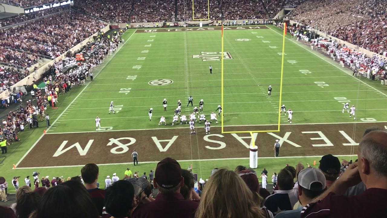 Texas A&M / alabama - 12th Man! - YouTube