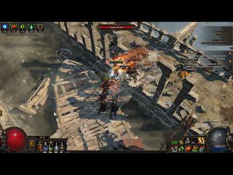 PoE Cold Wild Strike Build T16 with 1chaos weapon (test) - YouTube