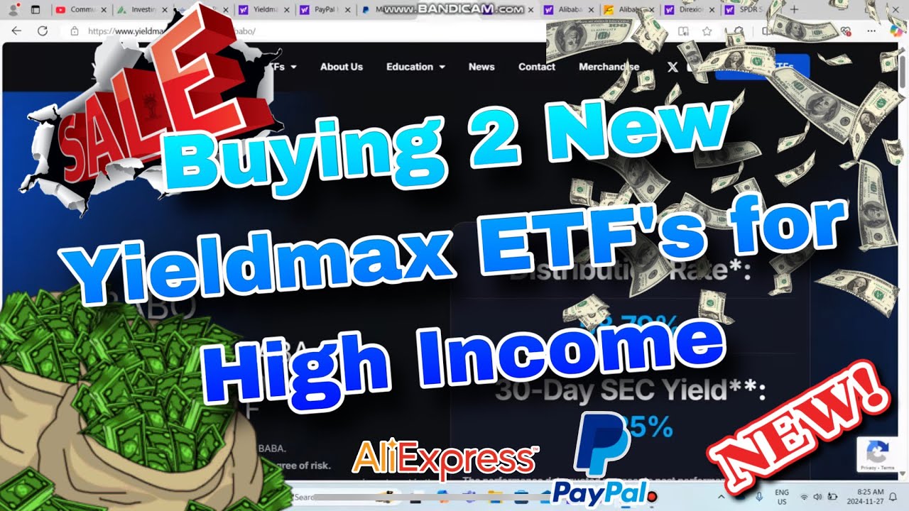 BUYING 2 NEW Yieldmax ETF's Which Can APPRECIATE & Have Huge Dividends ...