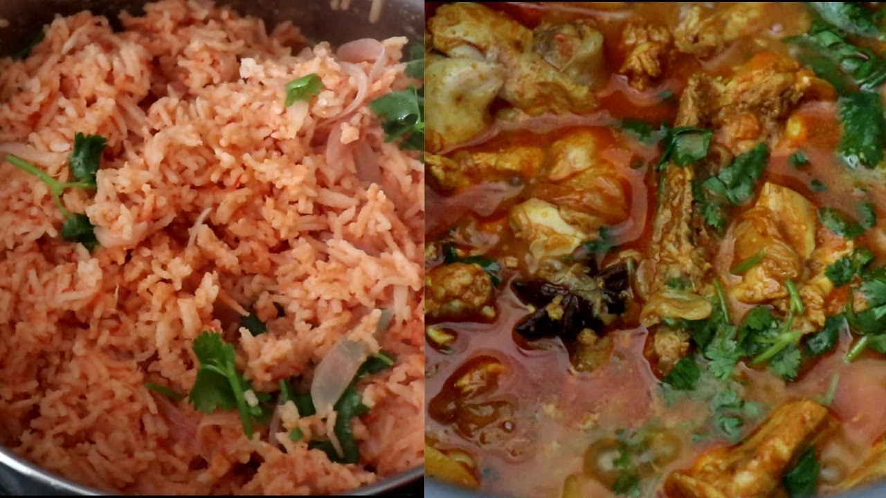 Menu Raya Simple: Nasi Tomato & Kari Ayam | Tomato Rice & Chicken Curry ...