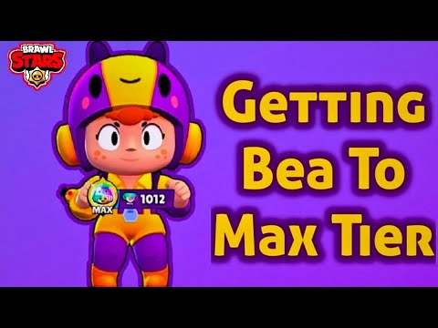 Getting Bea To Max Tier In Brawlstars - YouTube