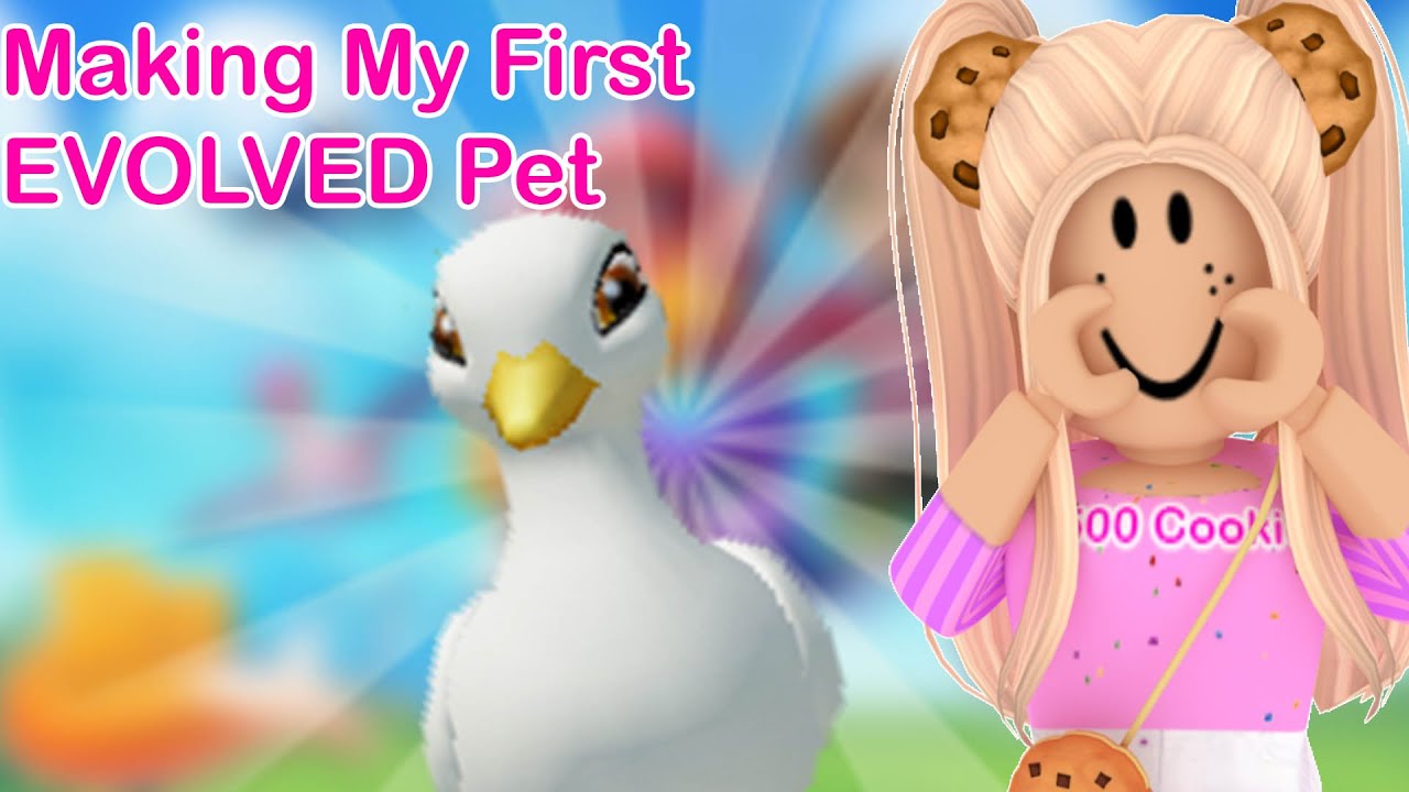 Making my FIRST EVER evolved pet in Roblox RoPets! (Roblox) - YouTube
