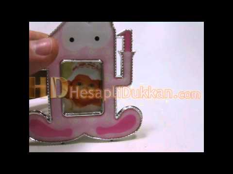 Bir yaş bebek magnetleri pembe