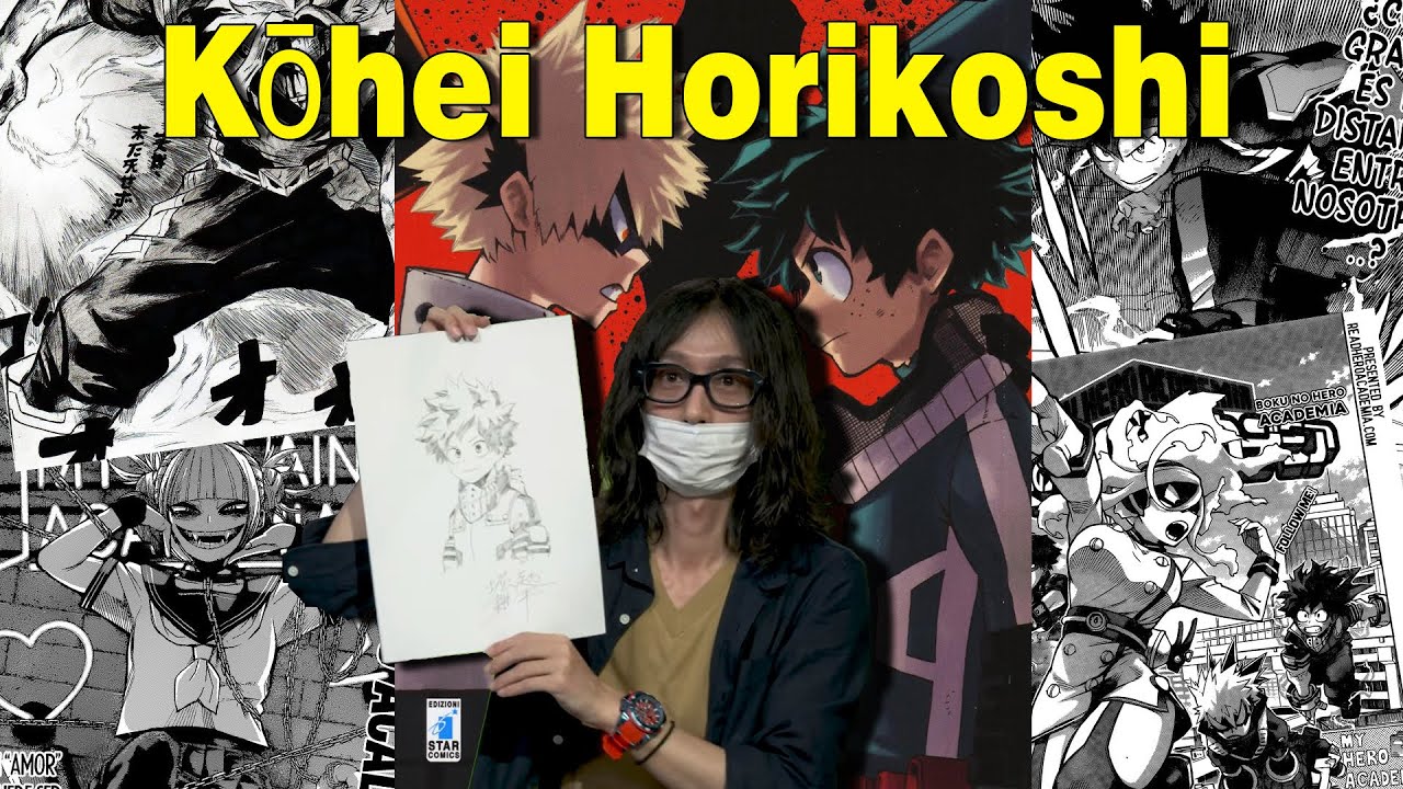 Inspiración para dibujar # 17 Kohei Horikoshi y su amor por Spiderman ...
