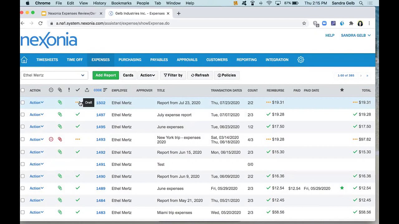 Quick Start Your Expense Automation with Nexonia - YouTube