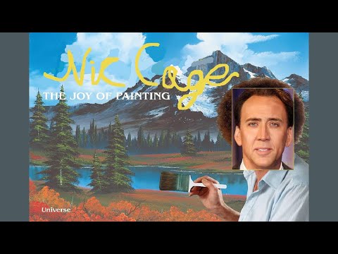 THE JOY OF PAINTING NIC CAGE: THE HALLOWEEN EPISODE (halloween ep3 ...