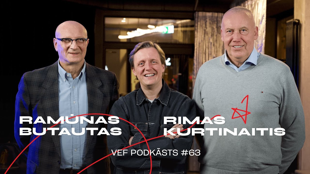 Rimas Kurtinaitis un Ramūnas Butautas atgriežas Rīgā | VEF PODKĀSTS #63 ...