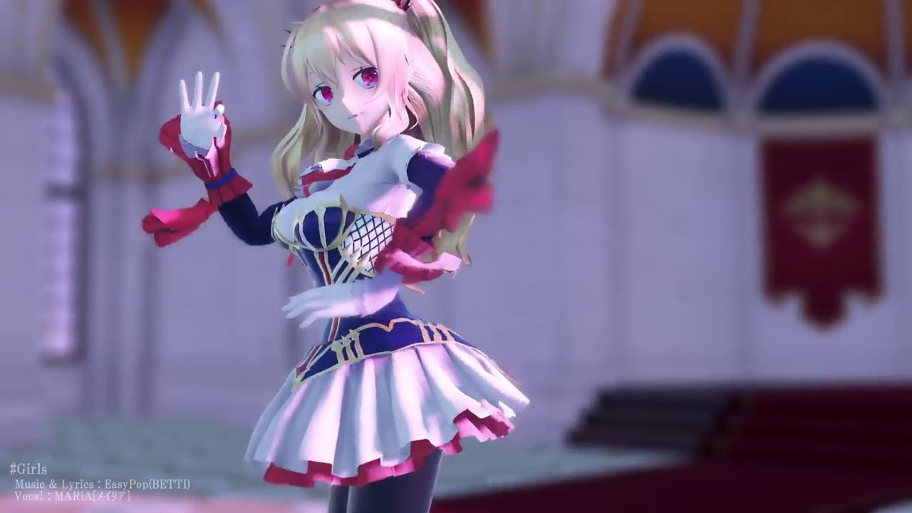 [mmd] Girls Youtube