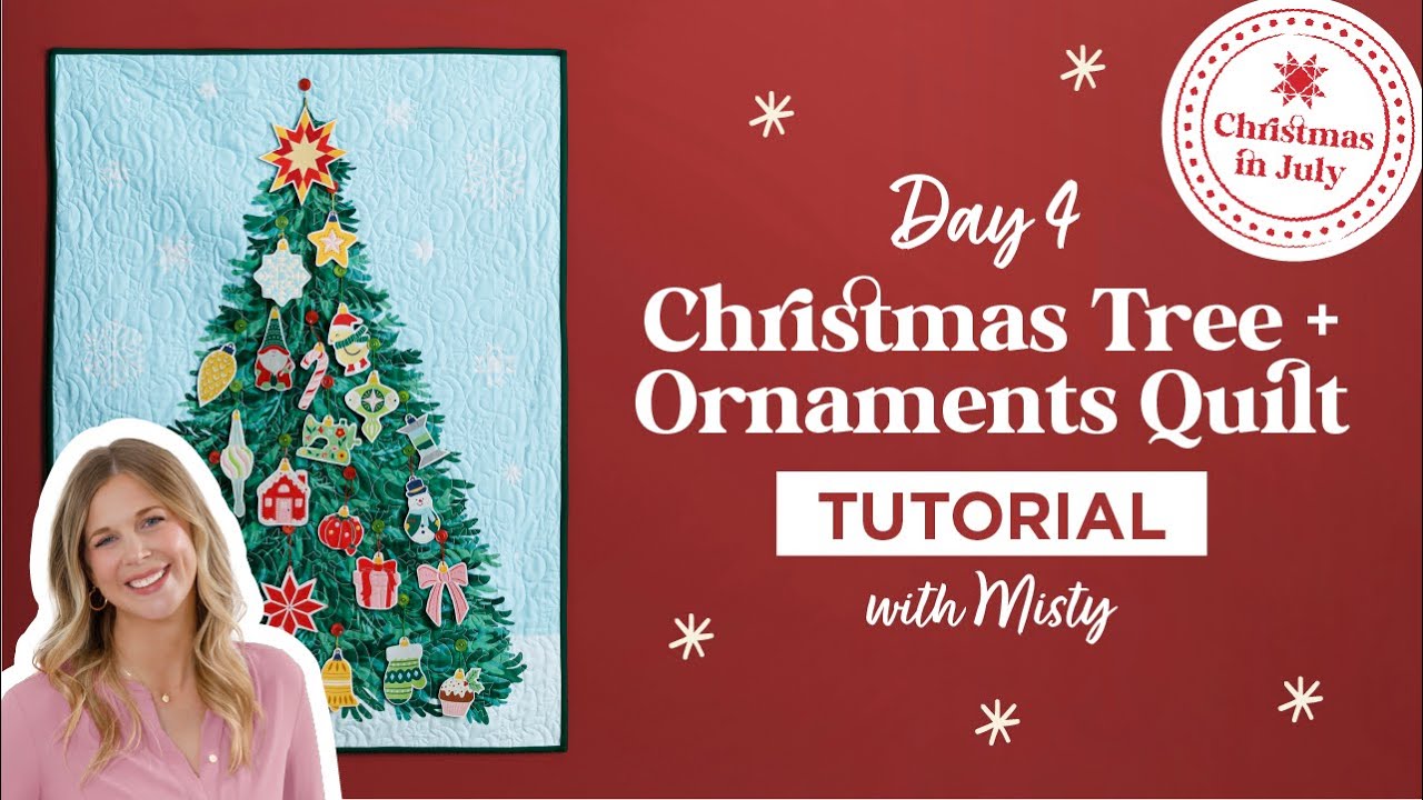Quick & Easy To Make Christmas Tree Panel | At Home With Misty ...