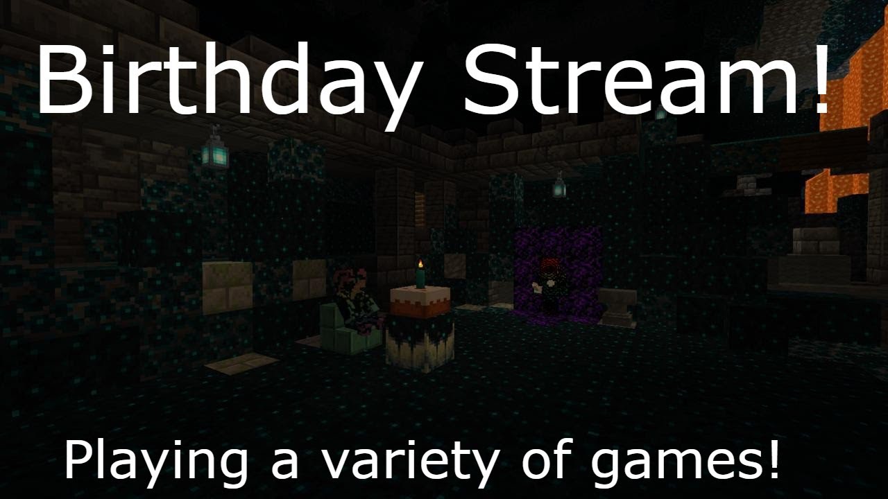 Birthday Stream 🥳 || Playing a veriaty of games! - YouTube