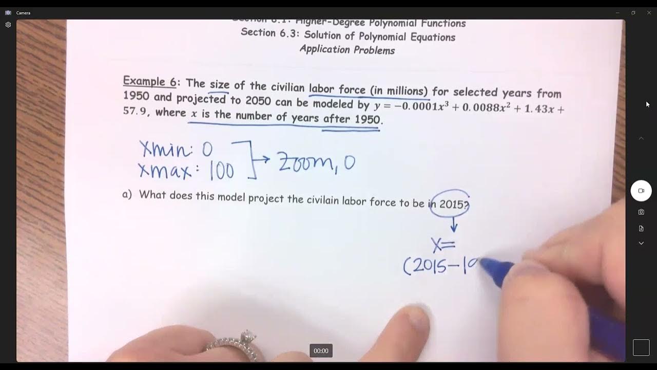 Example 6: Application Problem (old - g.c.) - YouTube