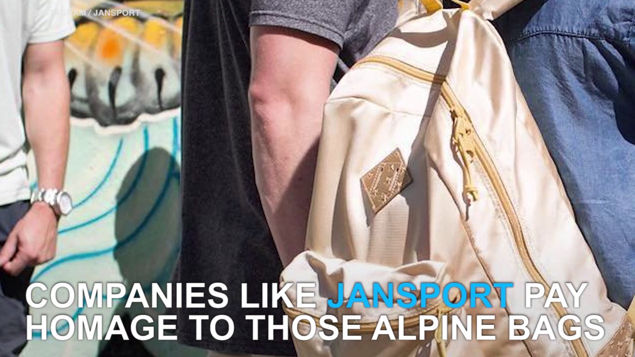 Why do we have diamond-shaped patches on backpacks? - YouTube