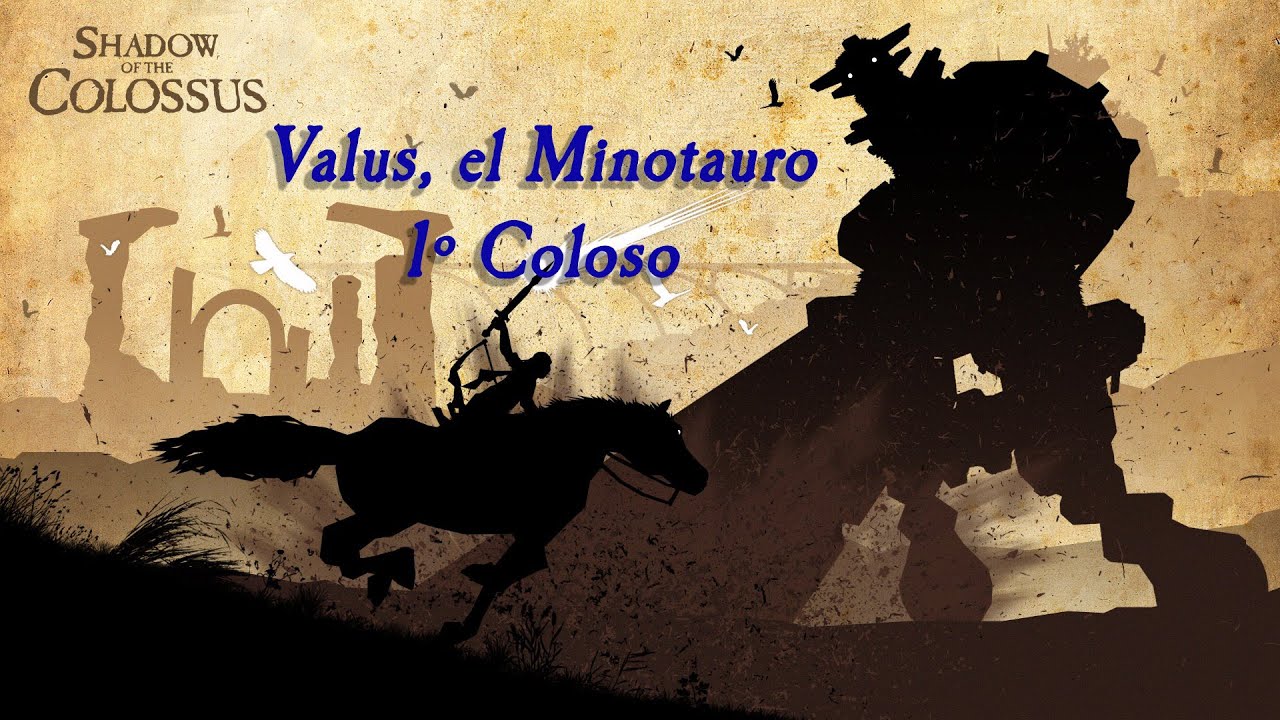 Shadow of the Colossus 1º Coloso Valus - YouTube
